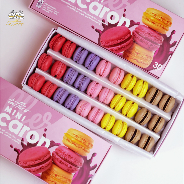 Jual MACARON BABY MACAROON ISI 30 OLEH - OLEH MALANG | Shopee Indonesia
