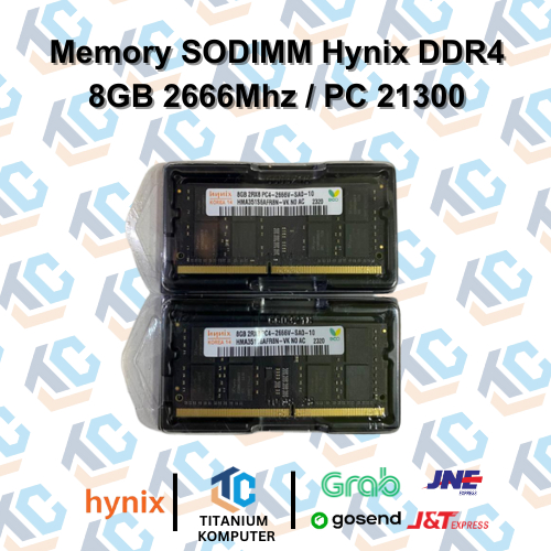 Jual Memory SODIMM Hynix DDR4 8GB 2666Mhz / PC 21300 - Memory Laptop | Shopee Indonesia