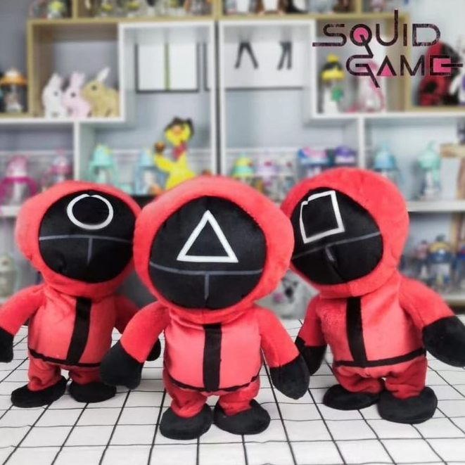Jual MS Boneka Robot Squid Game Talking Walking Recorder mainan Toy ...