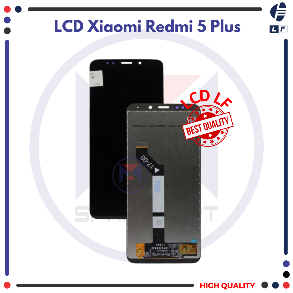 Jual (GARANSI LEM) LCD Xiaomi Redmi 5 Plus Fullset Touchscreen | Shopee ...