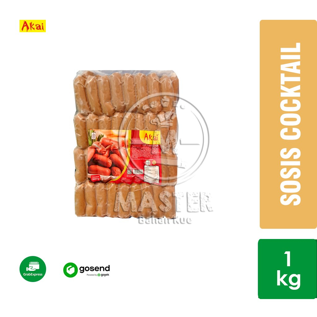 Jual Sosis Sapi Mini Beef Cocktail Sausage AKAI 1 kg [KHUSUS INSTANT ...