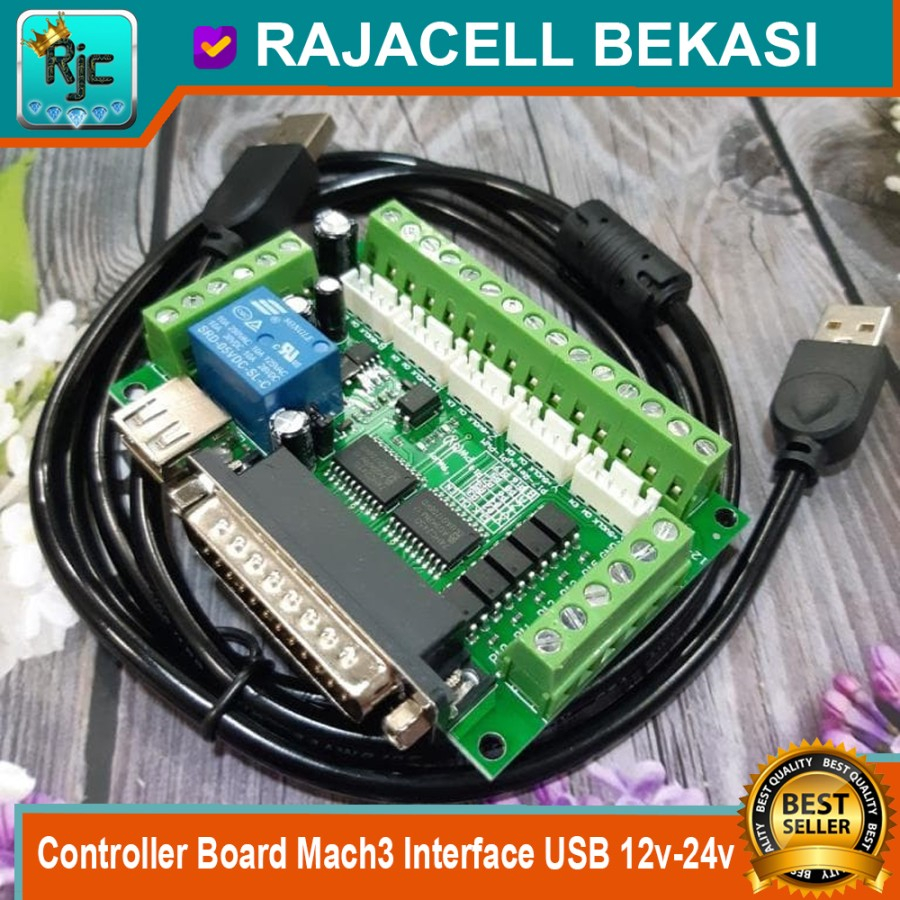 Jual New 5 Axis CNC Controller Board Mach3 Interface USB LPT 12v-24v ...