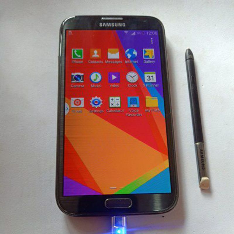 Jual Samsung Galaxy Note 2 Nfc Gt N7100 Hp Second Ori Ada Minus Sesuai