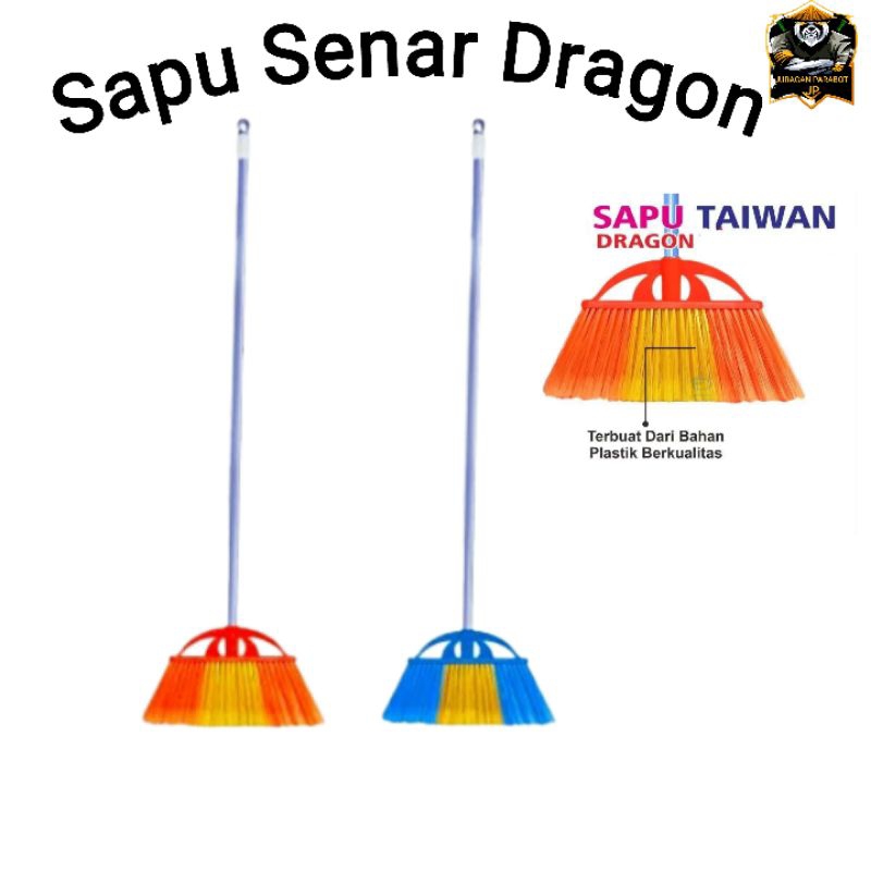 Jual Sapu Lantai Nilon/Senar Dragon Dengan Gagang Panjang/Sapu ...