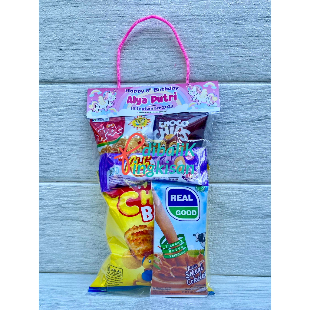 Jual PAKET SNACK ULANG TAHUN ANAK / KHITAN / SUNAT / BINGKISAN / NATAL ...