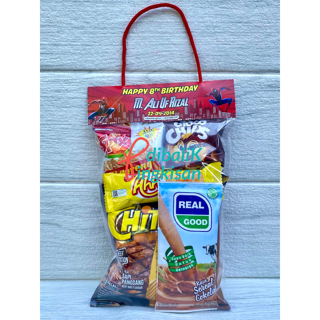 Jual PAKET SNACK ULANG TAHUN ANAK / KHITAN / SUNAT / BINGKISAN / NATAL ...