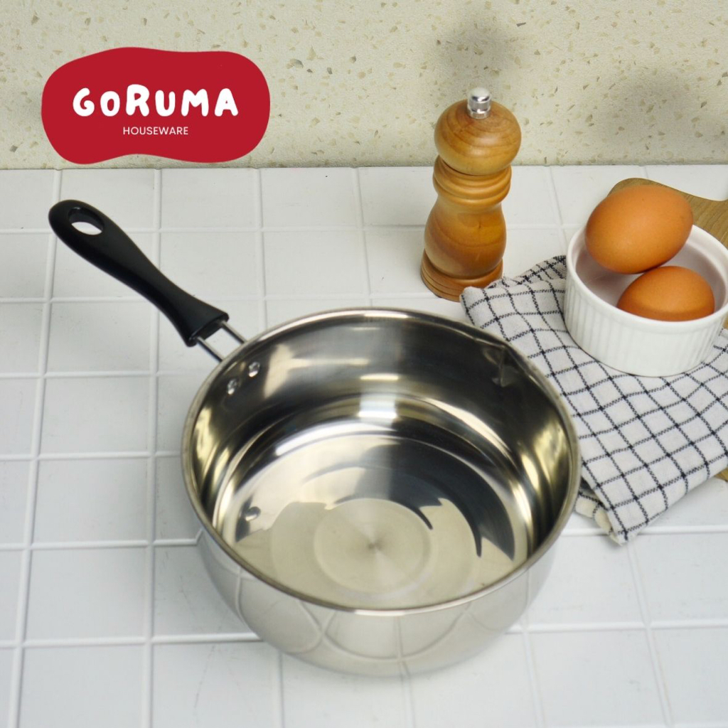 Jual GORUMA - Panci Texania Stainless/ Panci Susu / Rebus Indomie ...
