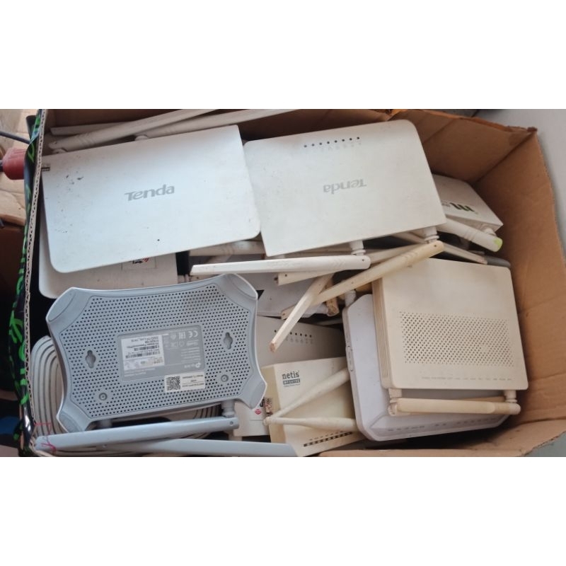 Jual Router wifi bekas/second Rusak ZTE/huawei/tplink/tenda/nettis ...