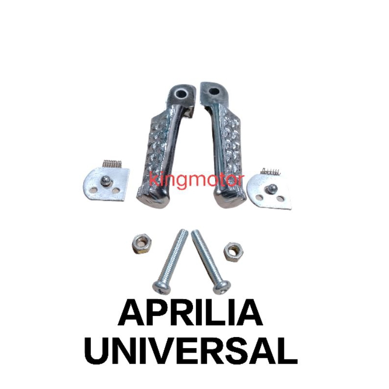 Jual FOOTSTEP FOOT STEP BELAKANG MODEL APRILLIA CHROME UNIVERSAL HONDA ...