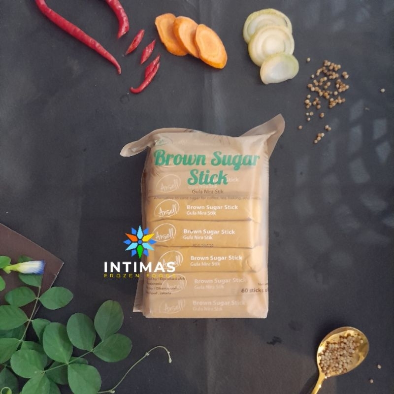 Jual Ansell Brown Sugar Stick Gula Stik 60 Stick 8g | Shopee Indonesia