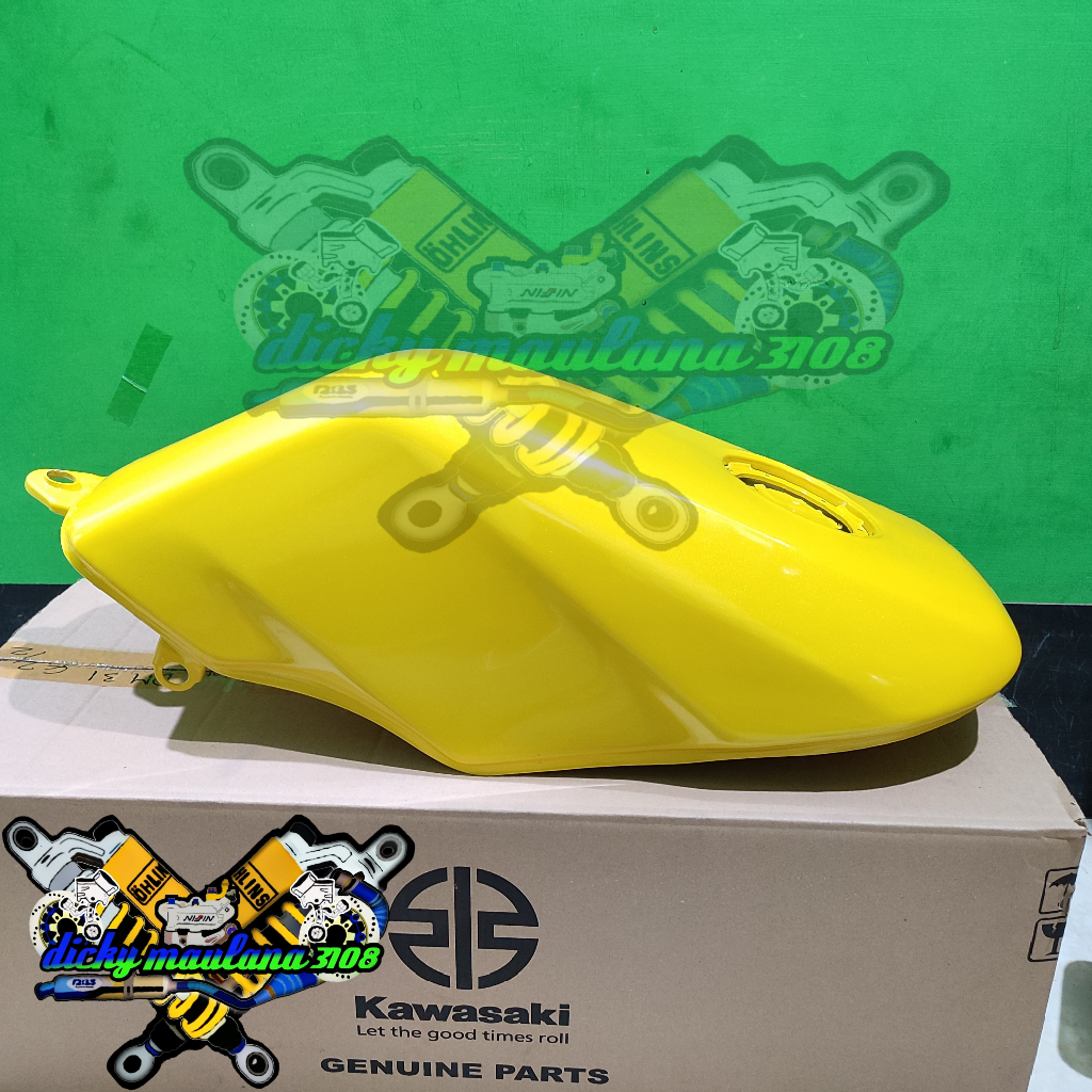 Jual Tangki Tengki Tank Comp Fuel Ninja 150 ss kuning Original kawasaki ...