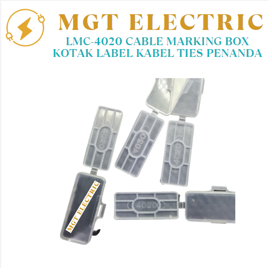 Jual LMC-4020 Cable Marking Box | Kotak Label Kabel Ties Penanda ...