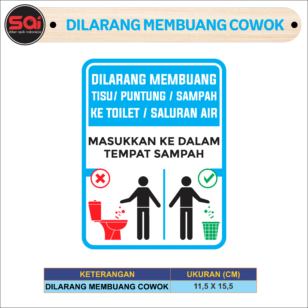 Jual stiker vinyl DILARANG MEMBUANG SAMPAH/ TISU/ PEMBALUT/ PUNTUNG DI ... Jual stiker vinyl DILARANG MEMBUANG SAMPAH/ TISU/ PEMBALUT/ PUNTUNG DI ...
