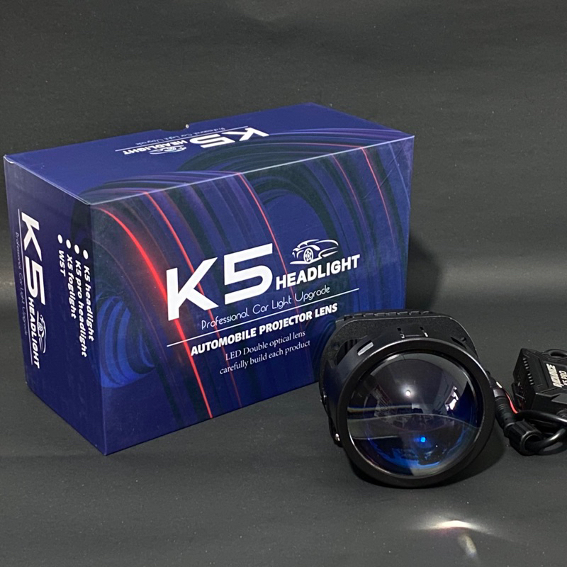 Jual BILED K5 PRO 60 WAT 3 INCH | Projektor Bi-Led K5 Pro | Shopee Indonesia