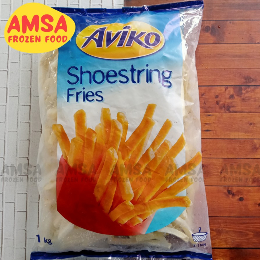 Jual Aviko Kentang Goreng / French Fries Shoestring Cut 1 Kg | Shopee ...