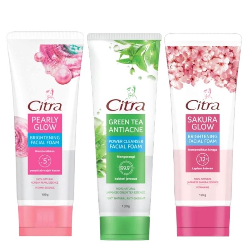 Jual CITRA Facial Foam 100g | Shopee Indonesia