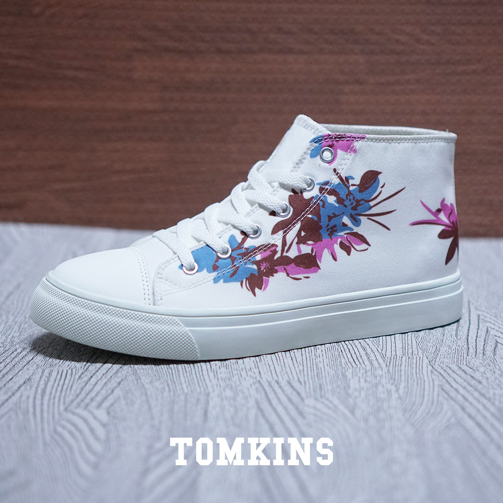 Jual TOMKINS 3RD POINT Edition Mayans - White Sneakers Wanita | Shopee ...