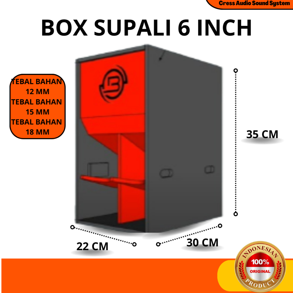 Jual Box SUPALI 6 Inch Bahan Papan Triplek | Shopee Indonesia