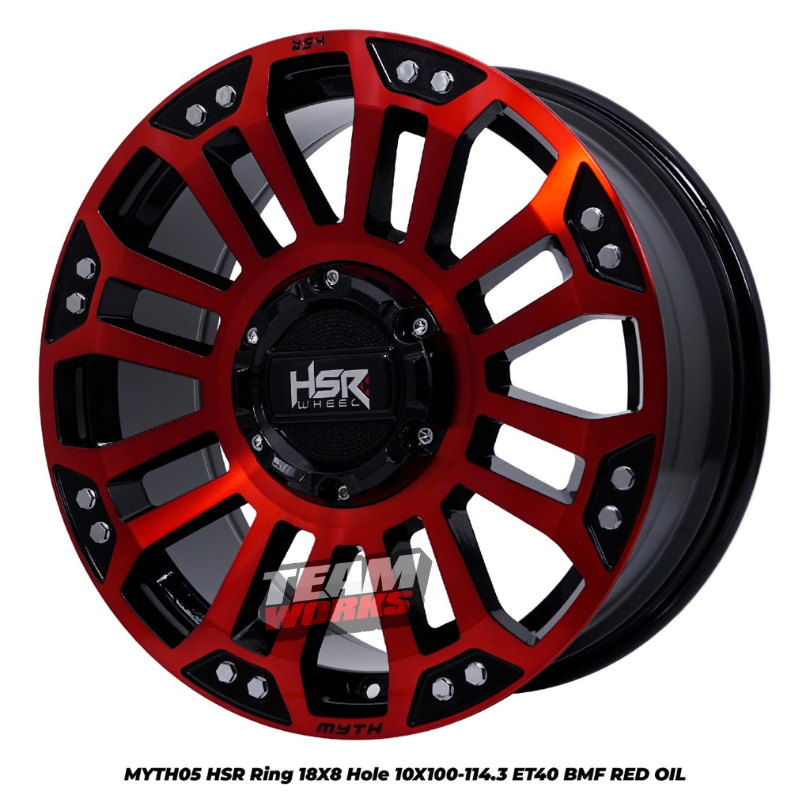 Jual velg hsr racing myth05 hsr wheel r18 xpander terios rush sienta ...