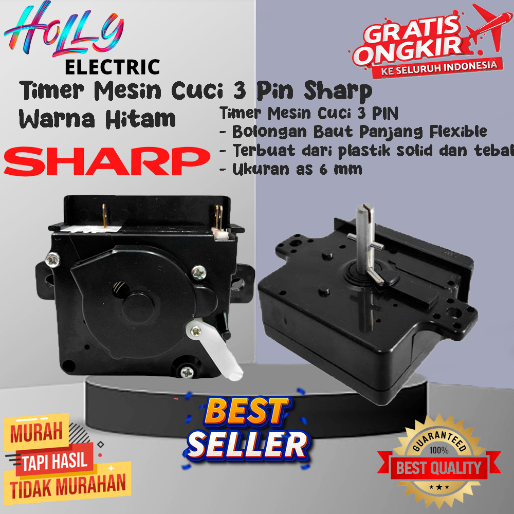 Jual Timer Mesin Cuci SHARP (3PIN) | Shopee Indonesia