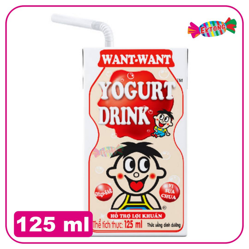 Jual WANT-WANT YOGURT DRINK 125ML | Shopee Indonesia