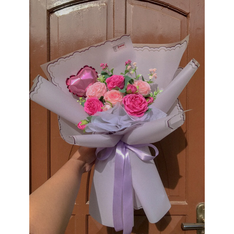 Jual Bouquet artificial flower | Buket bunga palsu | Bucket wisuda ...