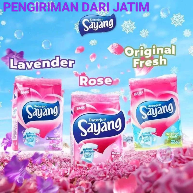 Jual DETERGEN SAYANG ISI 4 (JATIM) | Shopee Indonesia