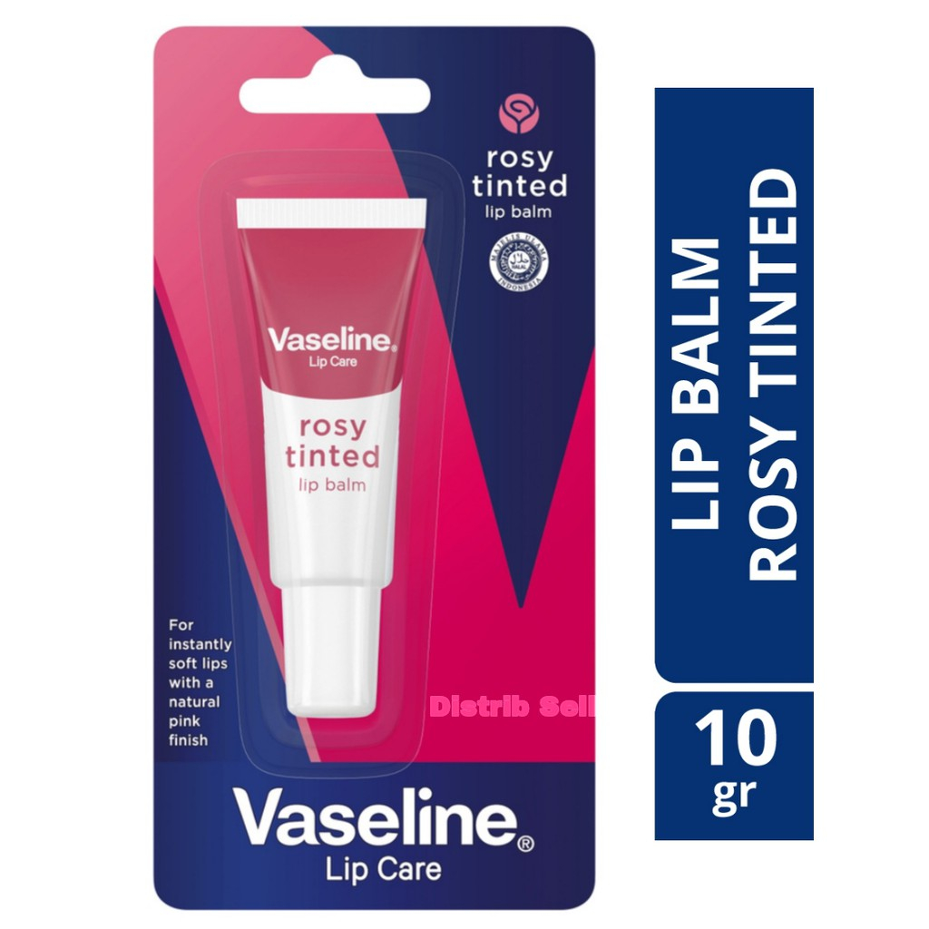 Jual VASELINE Lip Balm ROSY TINTED 10g | Shopee Indonesia