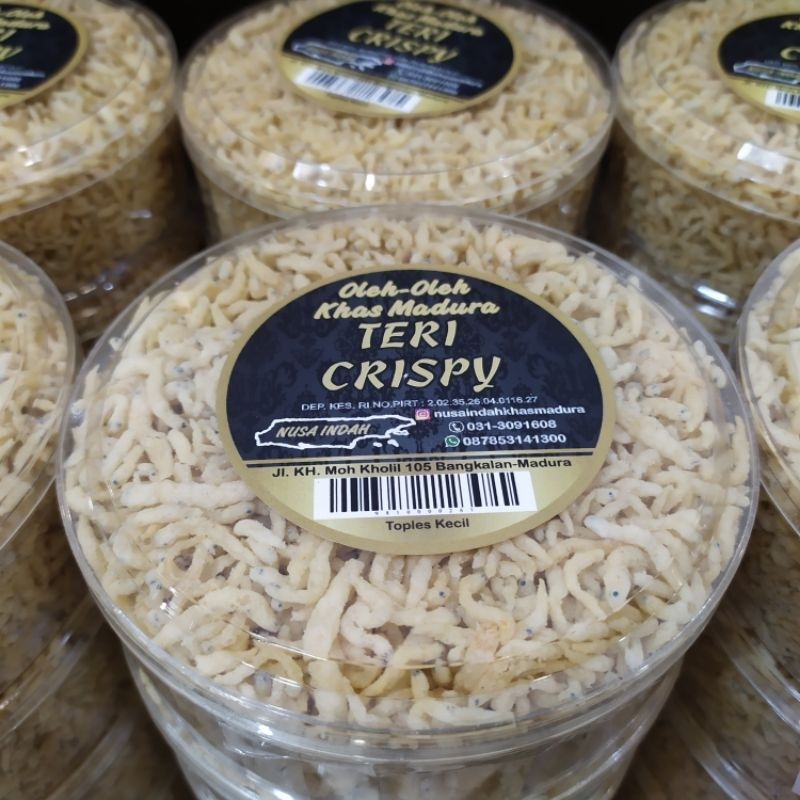 Jual Teri Crispy 150 gram (toples kecil) | Shopee Indonesia