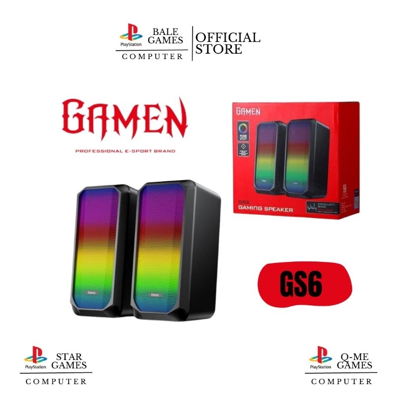 Jual Gamen Speaker Gaming GS6/GS1/RS200 | Shopee Indonesia