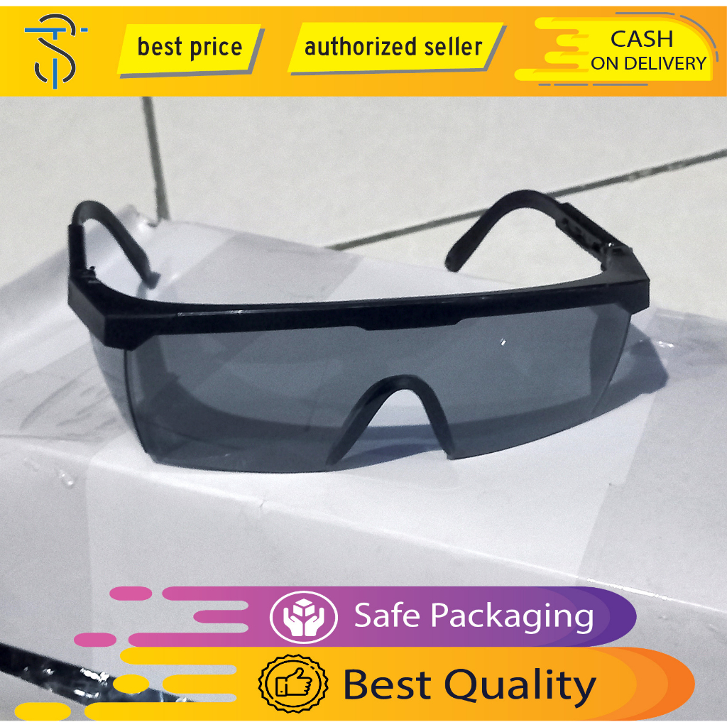Jual G1 Kacamata Anti Pecah Kacamata Safety Goggle Gurinda Gerinda Grey ...