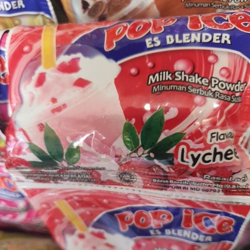 Jual Pop Ice Lychee 1renceng (10pcs) | Shopee Indonesia