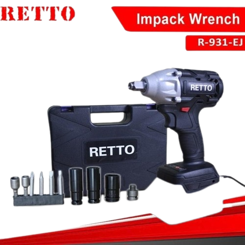 Jual Mesin bor impact buka baut 330 NM Brushless bor impek komplit dan ...