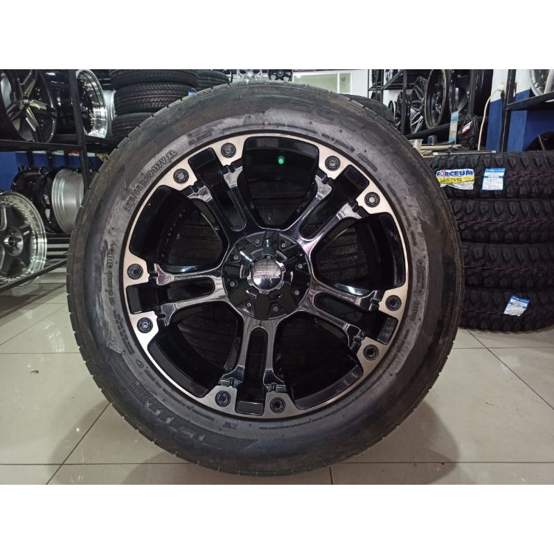 Jual velg ban mobil bekas ssw r20 cocok di mobil fortuner pajero hilux ...