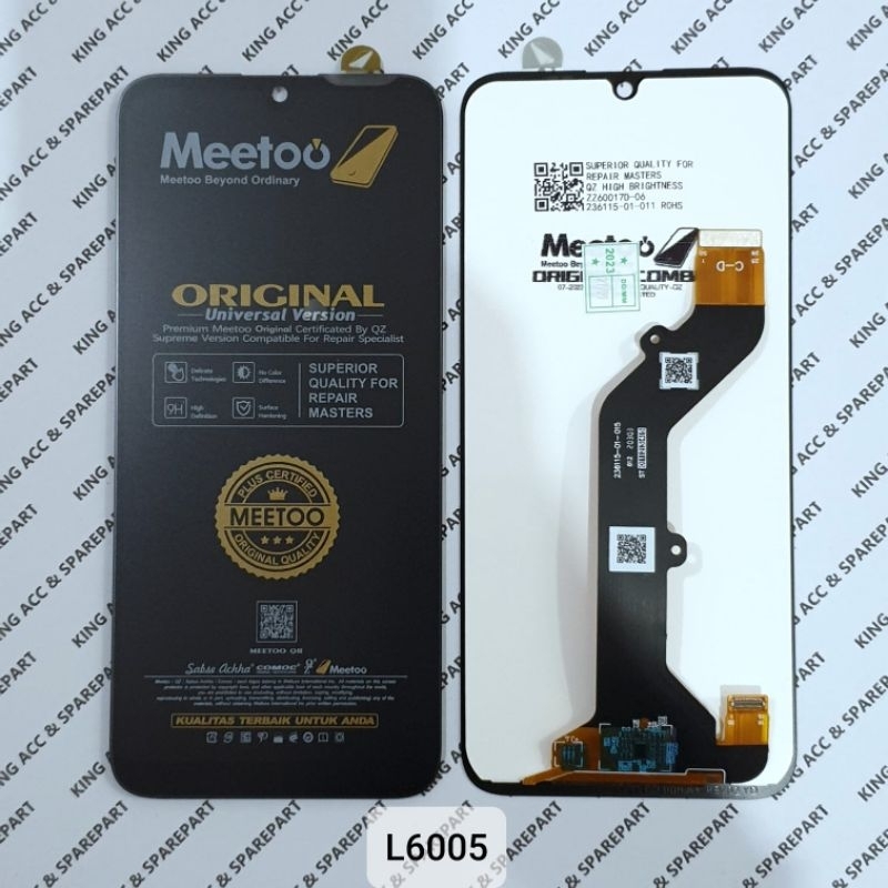 Jual ORIGINAL MEETOO LCD TOUCHSCREEN ITEL VISION 1 L6005 P36 PLAY ...