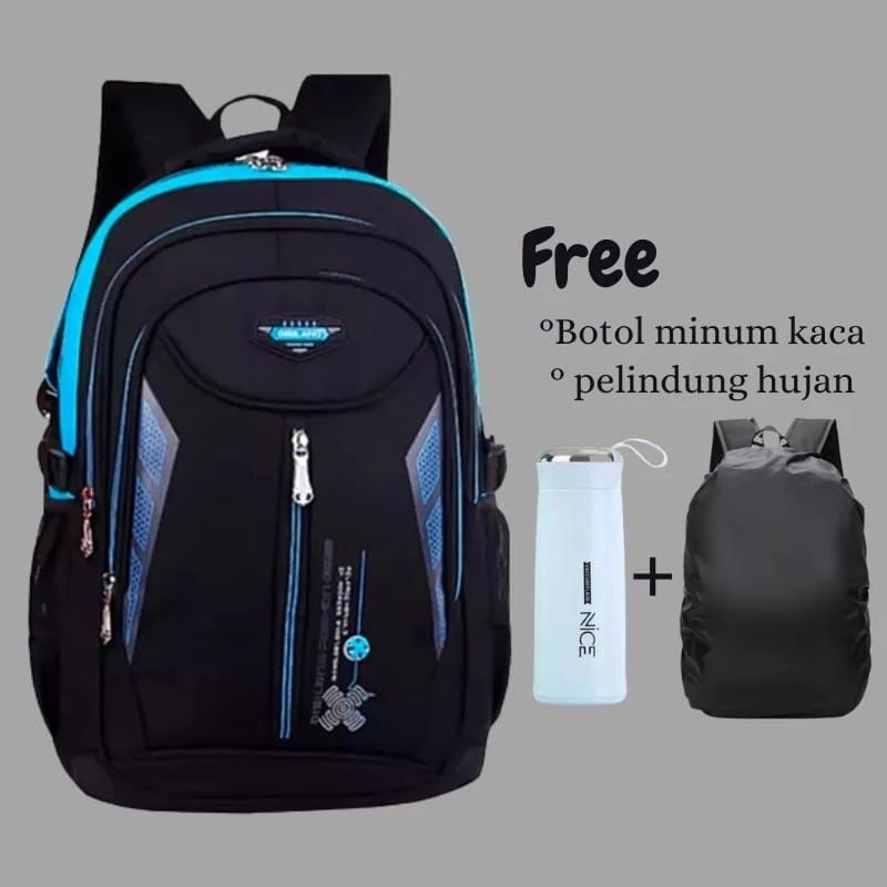 Jual TAS RANSEL ANAK LAKI-LAKI +COVER HUJAN | Shopee Indonesia