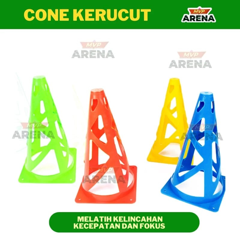 Jual {{ORIGINAL}} cone cones kun kerucut penanda bola 23 cm lubang ...