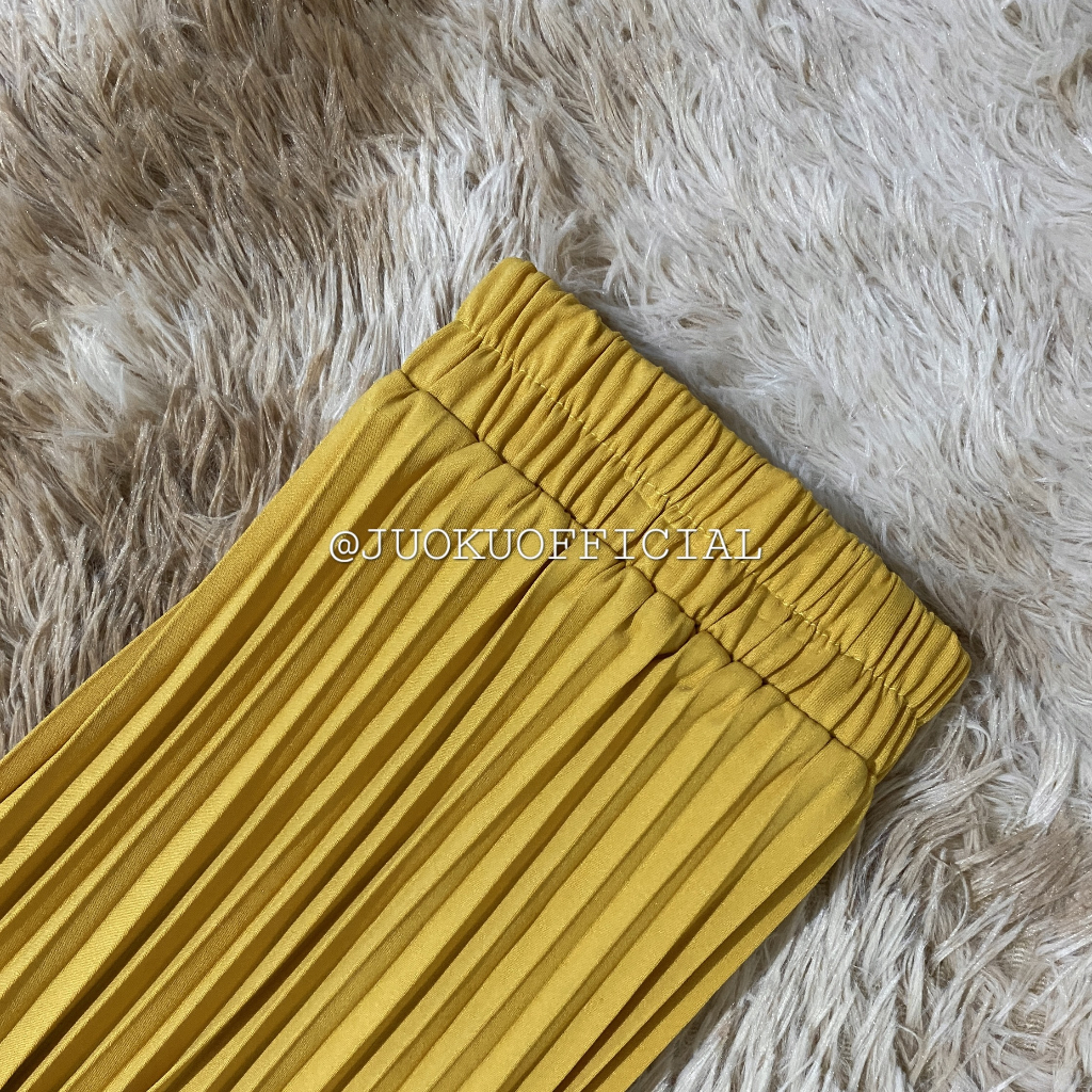 Jual Celana Kulot Plisket Midi / Celana Plisket Tanggung / Celana 7/8 ...