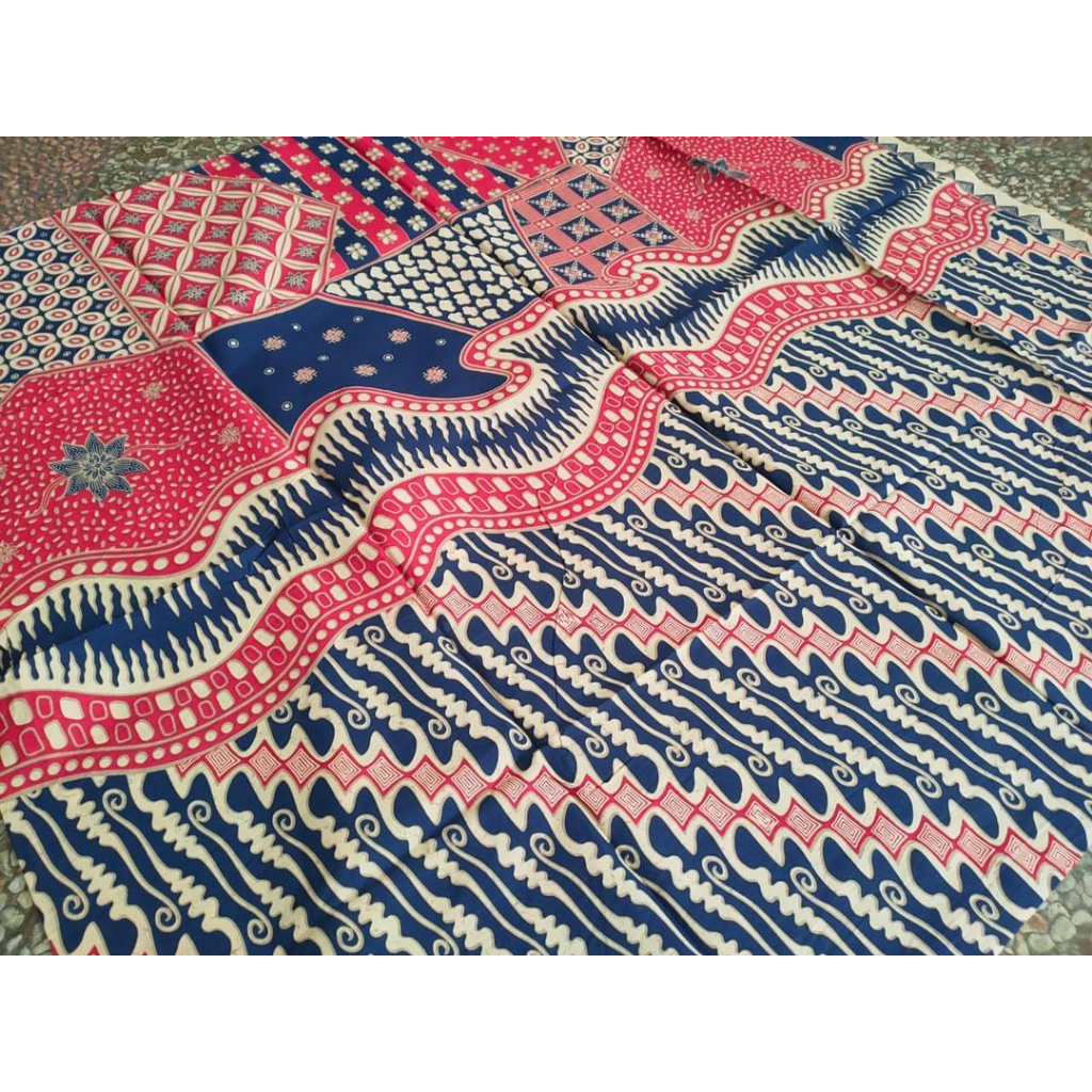 Jual Kain Batik SOLO motif galaran parang sekar jagad | Shopee Indonesia