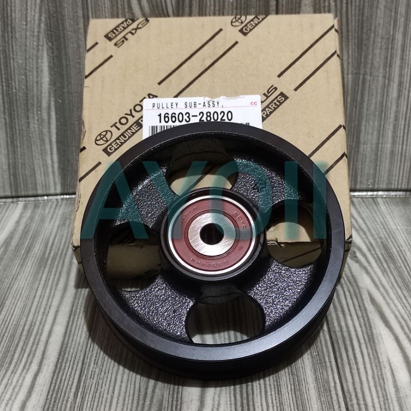 Jual Pulley Sub Assy Idler Timing Gear Toyota Hilux Fortuner Alphard ...