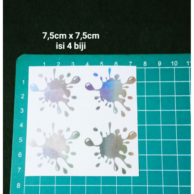 Jual Stiker Bercak Cutting Sticker Crot Cipratan Kecil | Shopee Indonesia