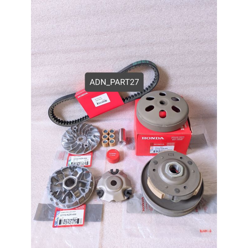 Jual paket CVT(KZR) Honda Vario 125 FI lama /Vario 125 fi LED lama ...