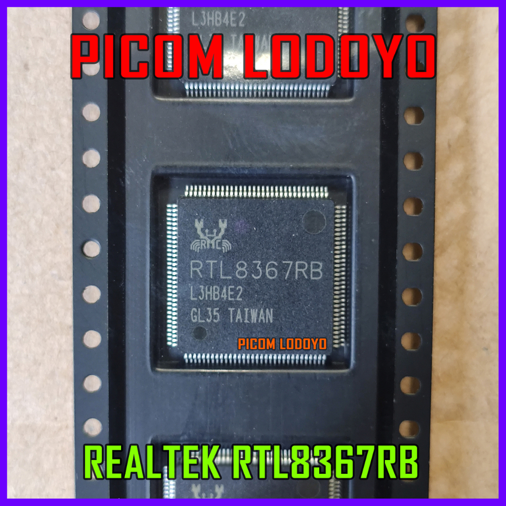 Jual REALTEK RTL8367RB QFP128 IC SOC Chipset CPU Perangkat Jaringan | Shopee Indonesia