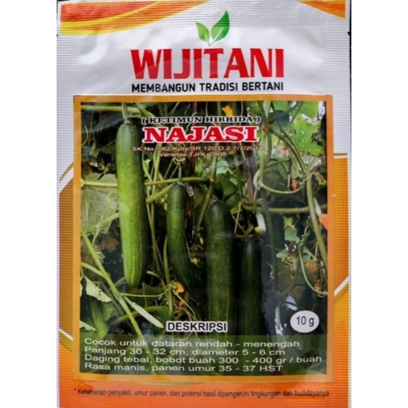 Jual Mentimun hibrida Najasi Wijitani | Shopee Indonesia