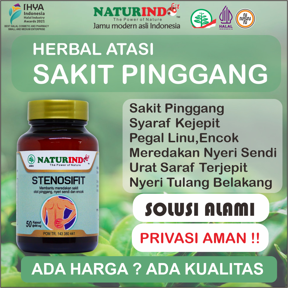 Jual Obat Sakit Pinggang Saraf Kejepit Pinggang Dan Kaki Syaraf ...