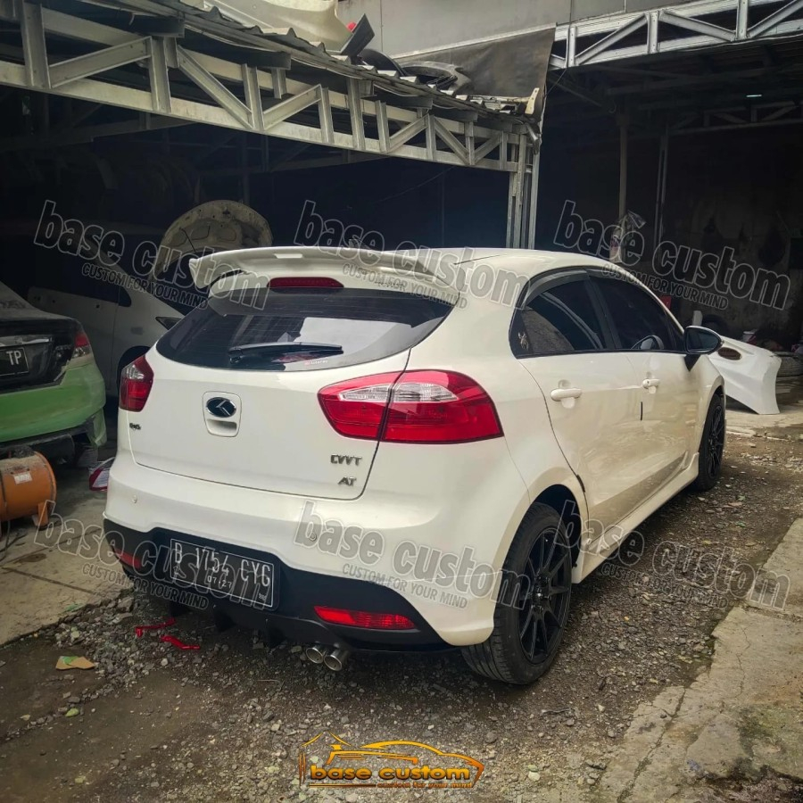 Jual Spoiler wing Kia rio -Finish cat | Shopee Indonesia
