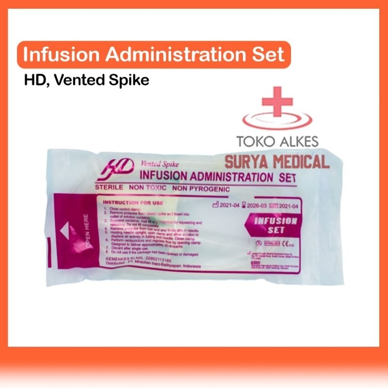 Jual Selang Infus Set | Infusion Set HD | Shopee Indonesia