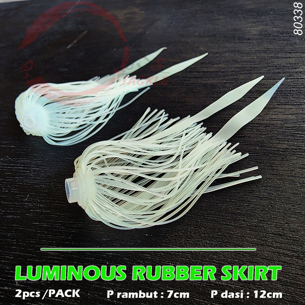 Jual LUMINOUS RUBBER SKIRT / SKIRT GLOW / TAIKABURA SKIRT | Shopee ...