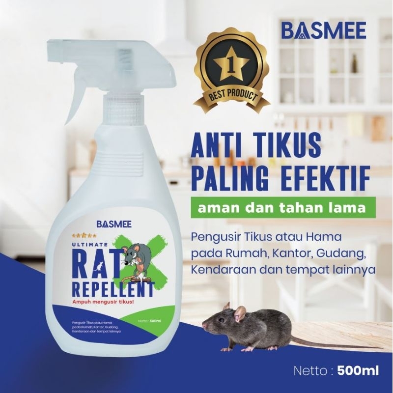 Jual Pengusir Tikus Anti Tikus Tahan Lama, Basmee Ultimate Rat ...