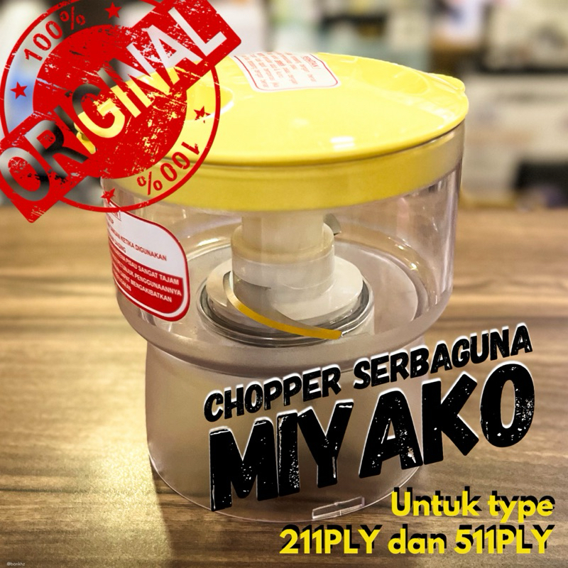 Jual CHOPPER MIYAKO 211 511 PENGGILING DAGING BASO SAYUR UNTUK BLENDER ...